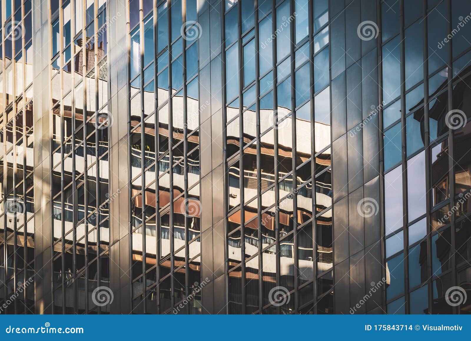 Windows of an Office Building Stock Photo - Image of architecture ...