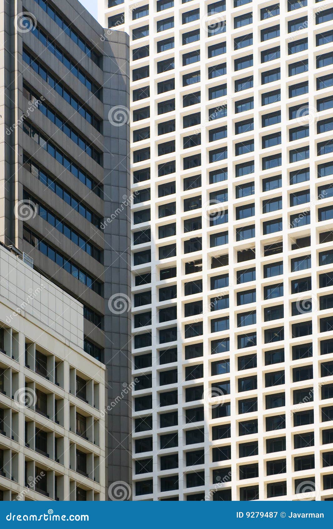 Windows of Office Buildings Stock Image - Image of reflective, mirror ...