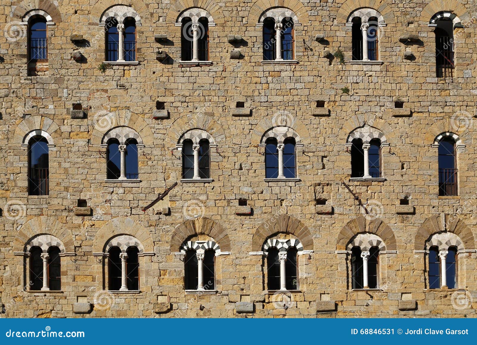 Windows in an old building stock image. Image of pattern - 68846531