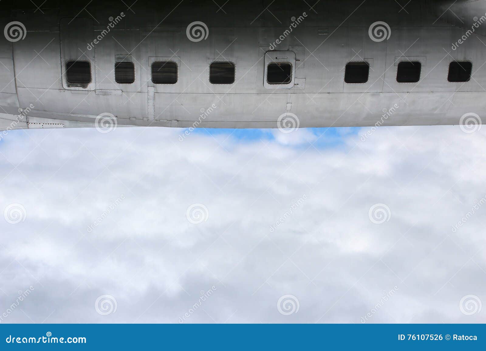 Windows of old plane stock photo. Image of iron, template - 76107526