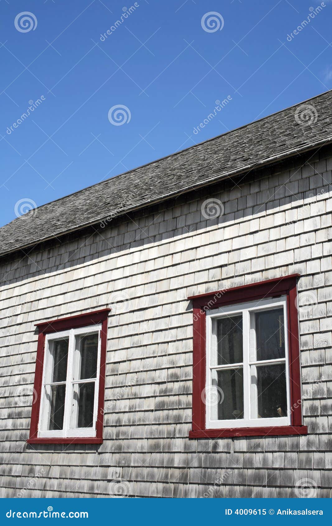 Rustic House Windows