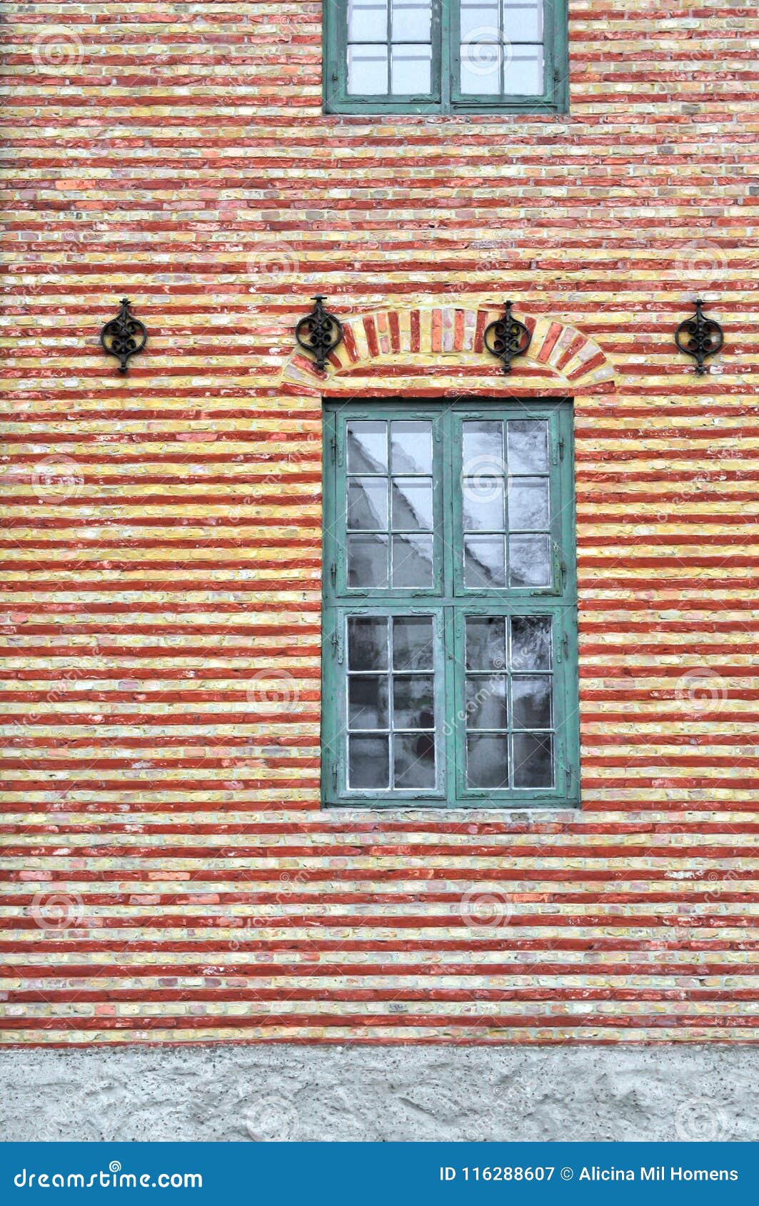 Windows in Oslo, in Norway stock image. Image of house - 116288607