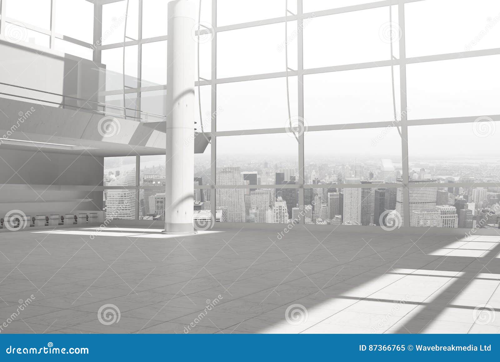 Windows overlooking city stock image. Image of building - 87366765