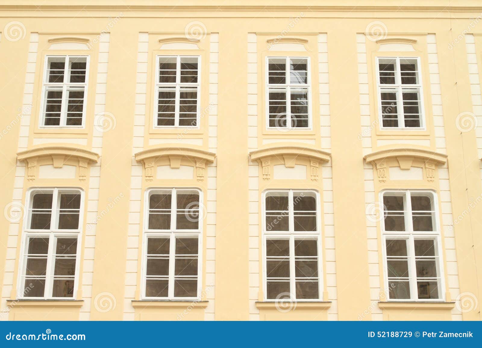 Windows of a palace stock image. Image of republic, historical - 52188729
