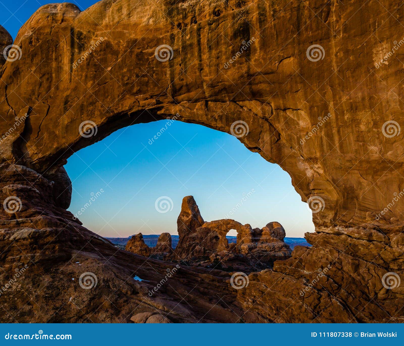 Windows - Parque Nacional De Los Arcos Foto de archivo - Imagen de ...