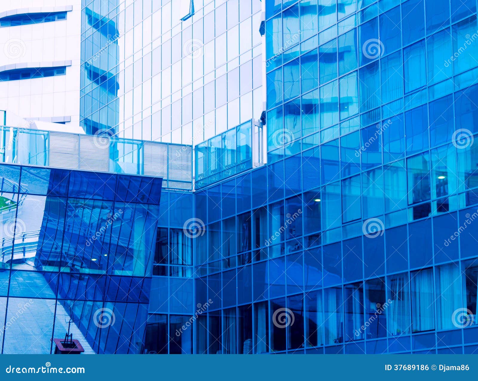 Windows reflections stock photo. Image of construction - 37689186