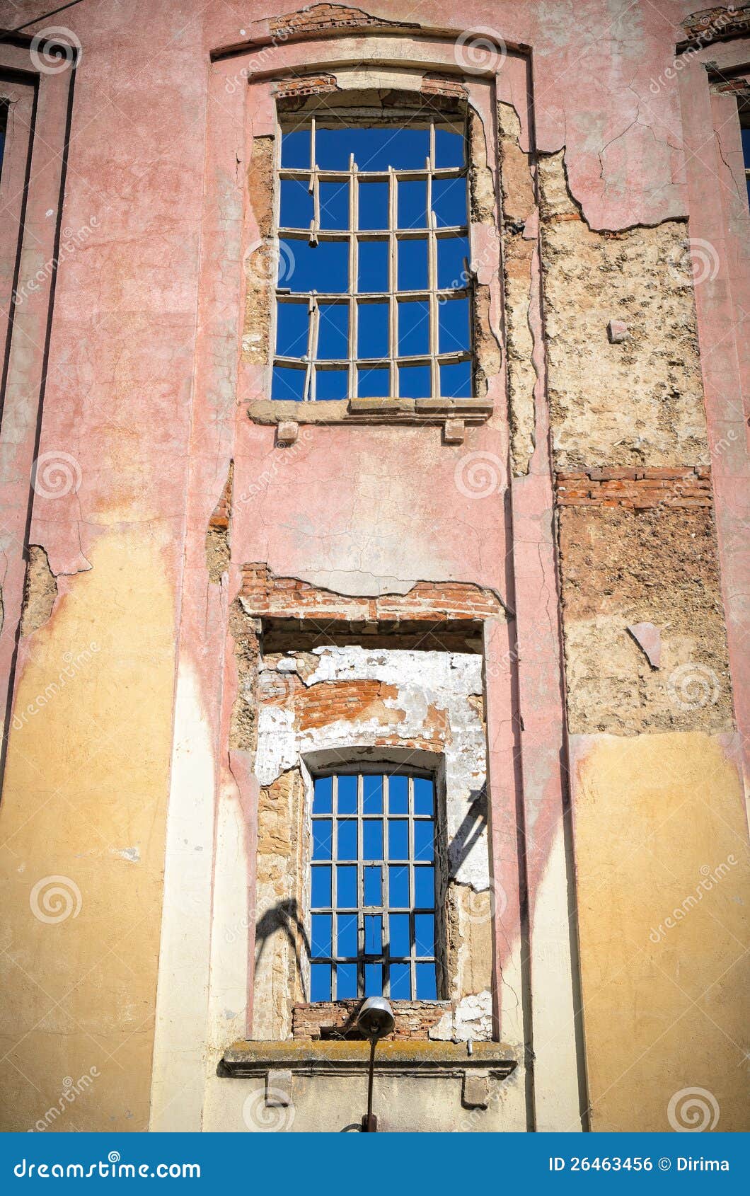 Windows in ruins stock photo. Image of industry, rough - 26463456