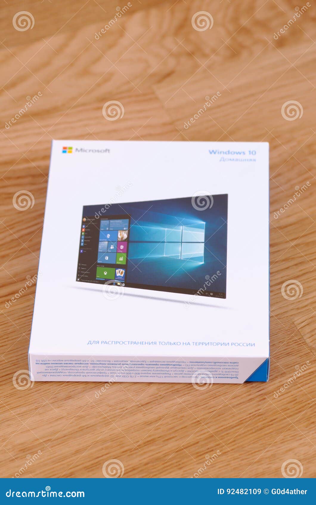 Windows 10 editorial stock image. Image of multimedia - 92482109
