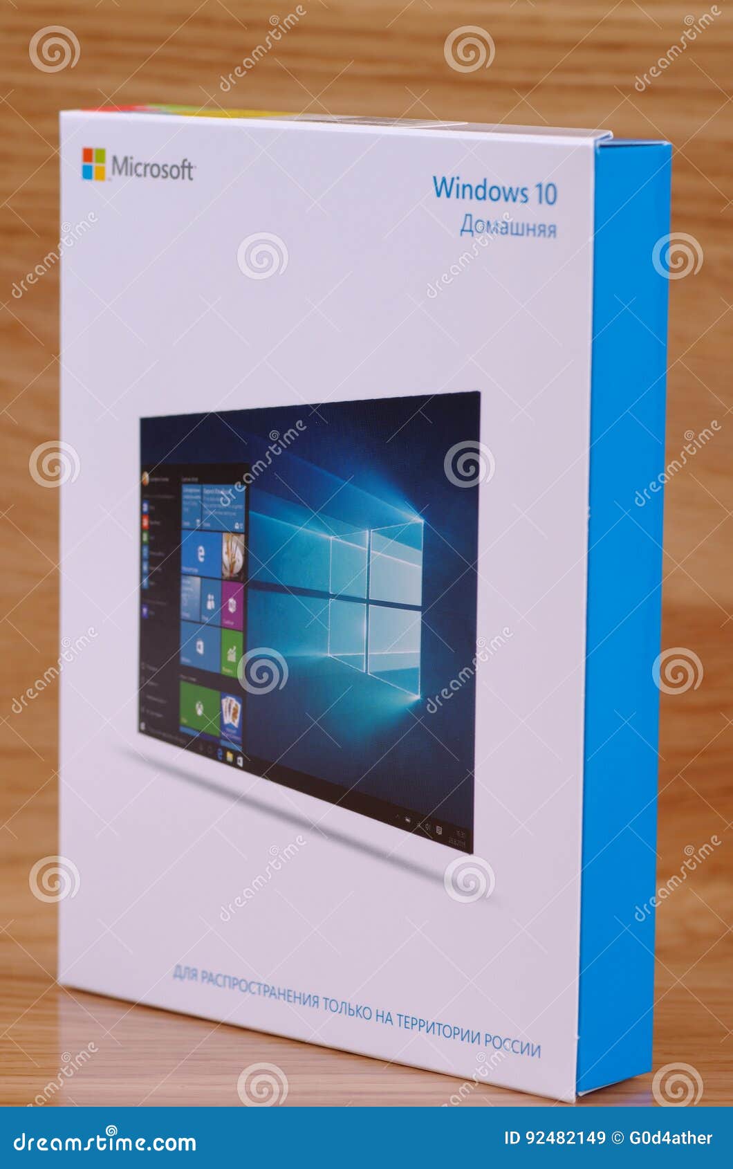 Windows 10 editorial stock image. Image of blue, closeup - 92482149