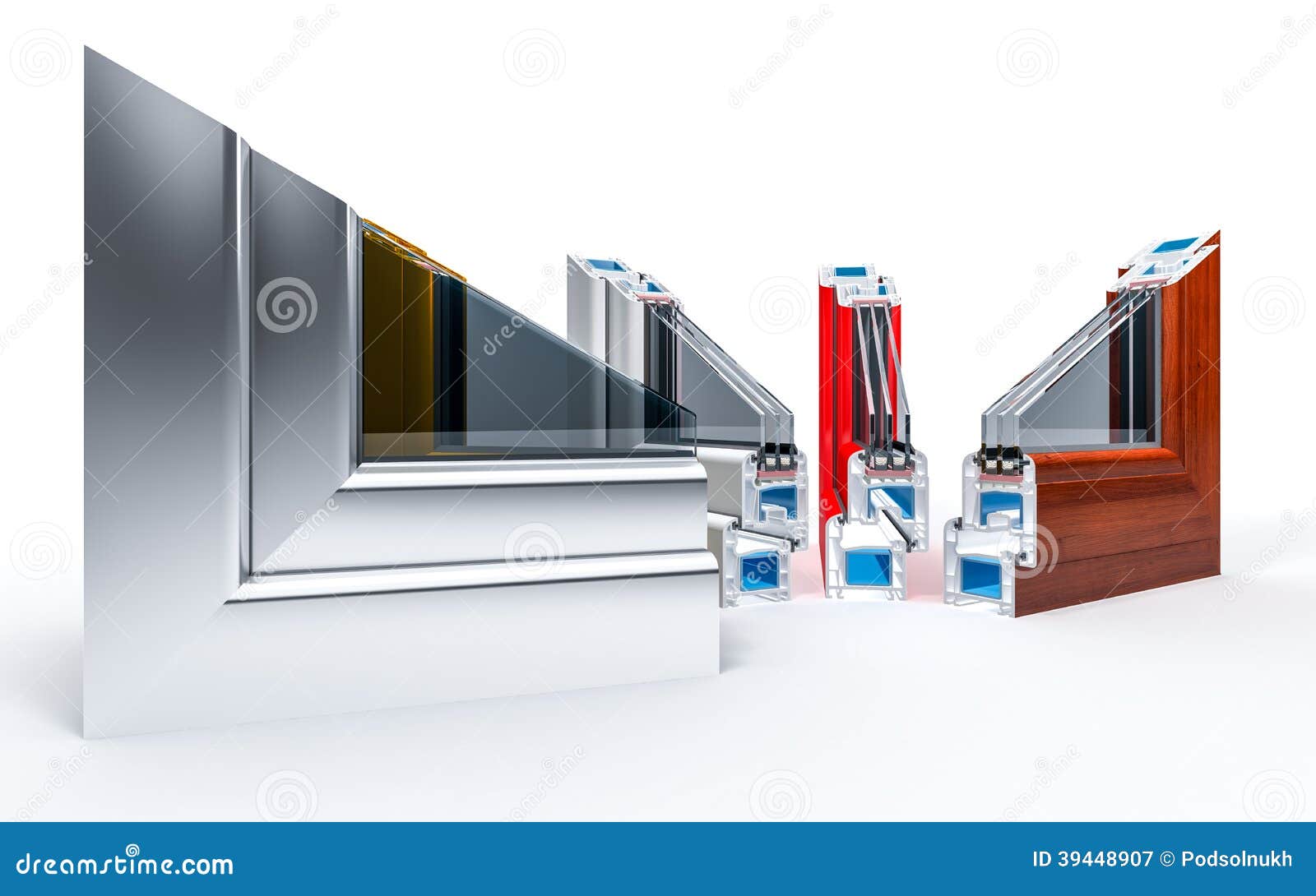 Windows section stock illustration. Illustration of open - 39448907