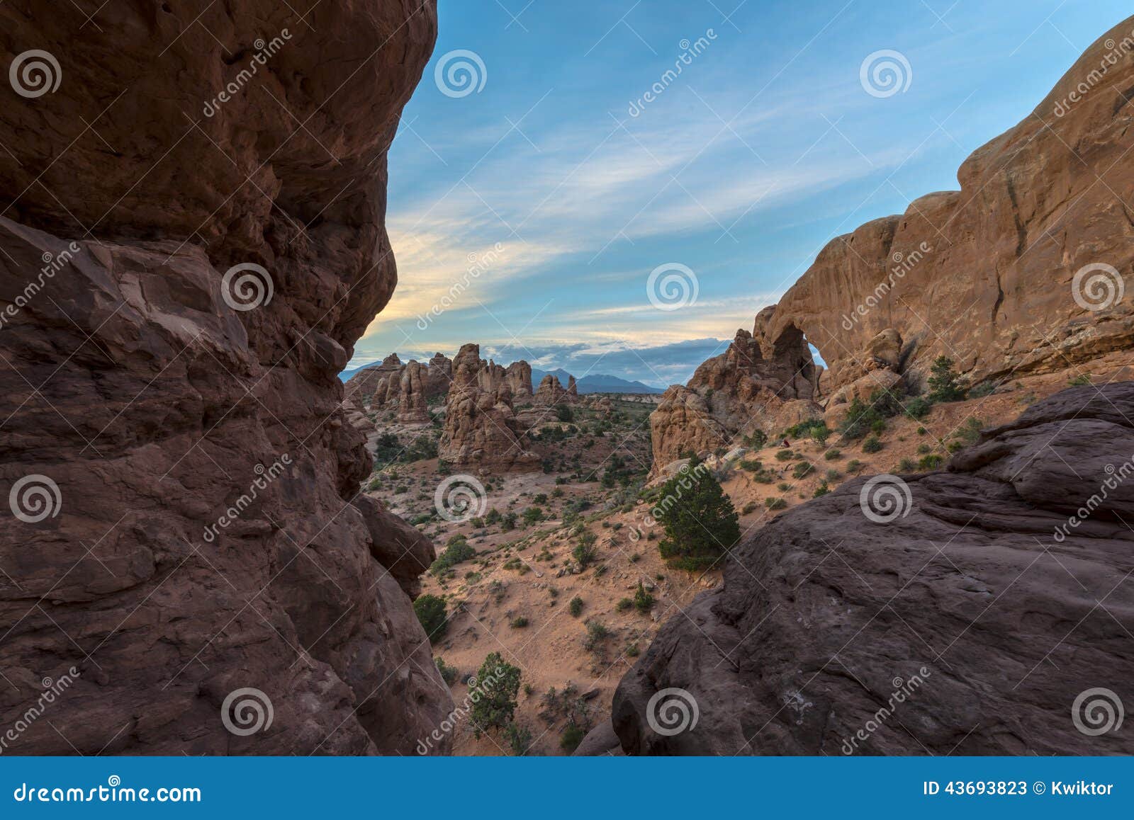 The Windows Section with Slight View South Window Stock Image - Image ...