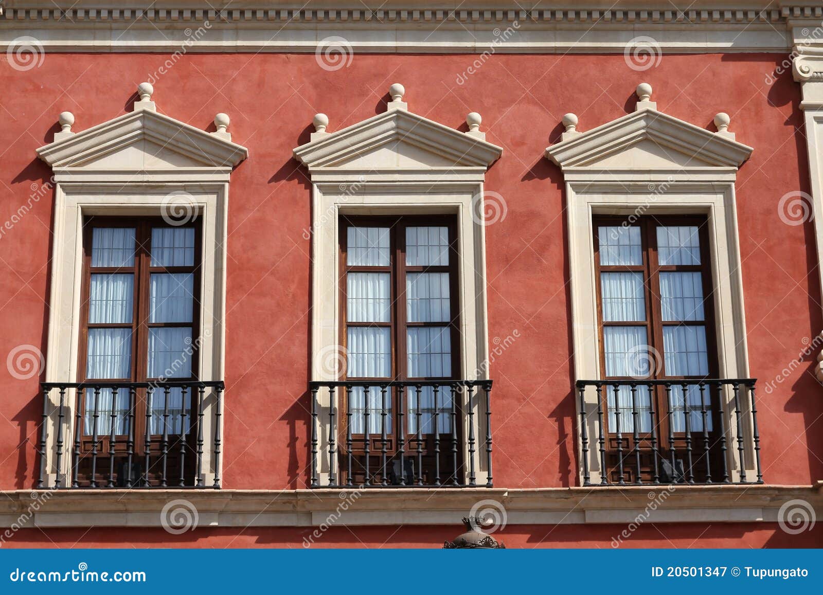 Windows in Seville, Spain stock image. Image of sevilla - 20501347