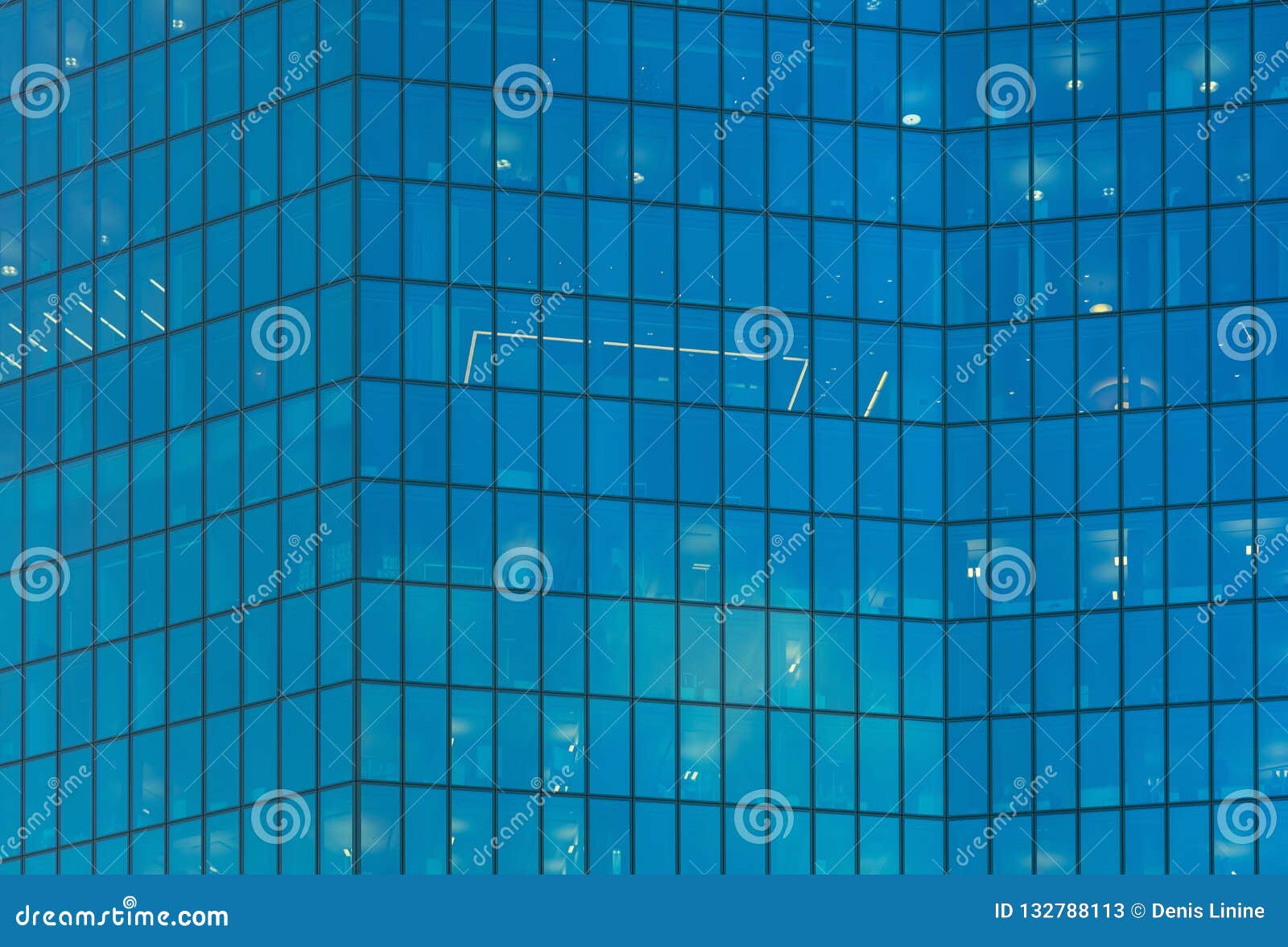 Windows of a skyscraper stock image. Image of texture - 132788113