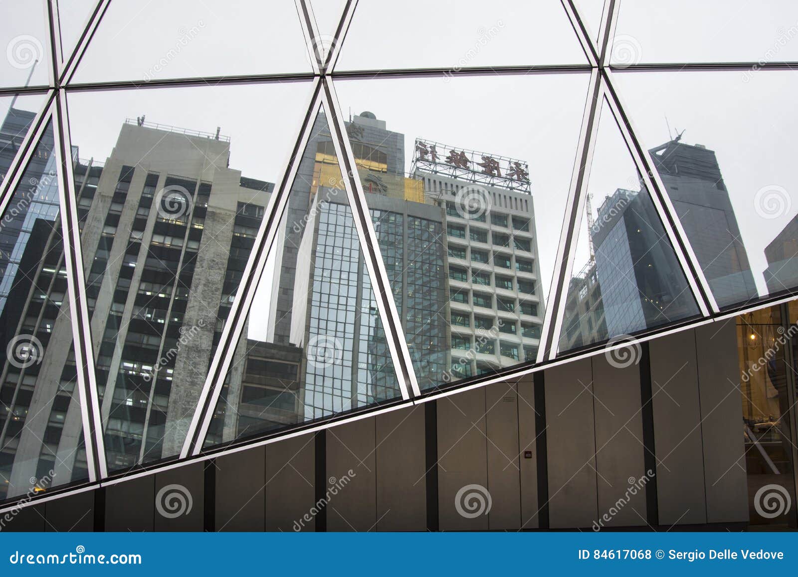 The Windows of Skyscrapers in Hong Kong Editorial Stock Photo - Image ...