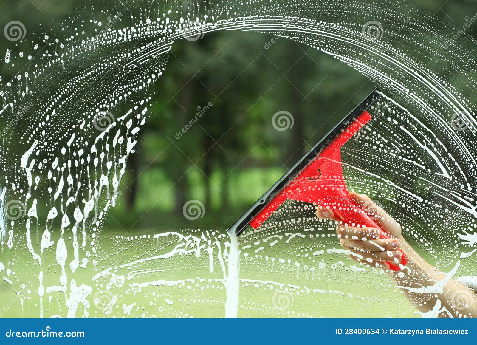 Windows without smudges stock photo. Image of housewife - 28409634