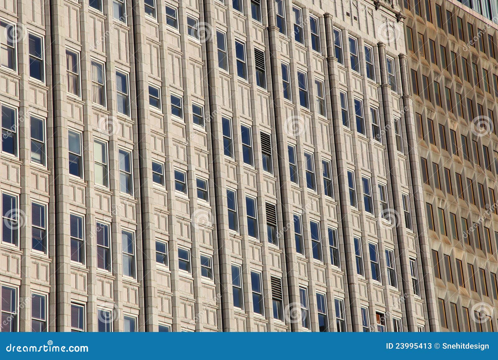 Windows of tall buildings stock image. Image of glass - 23995413
