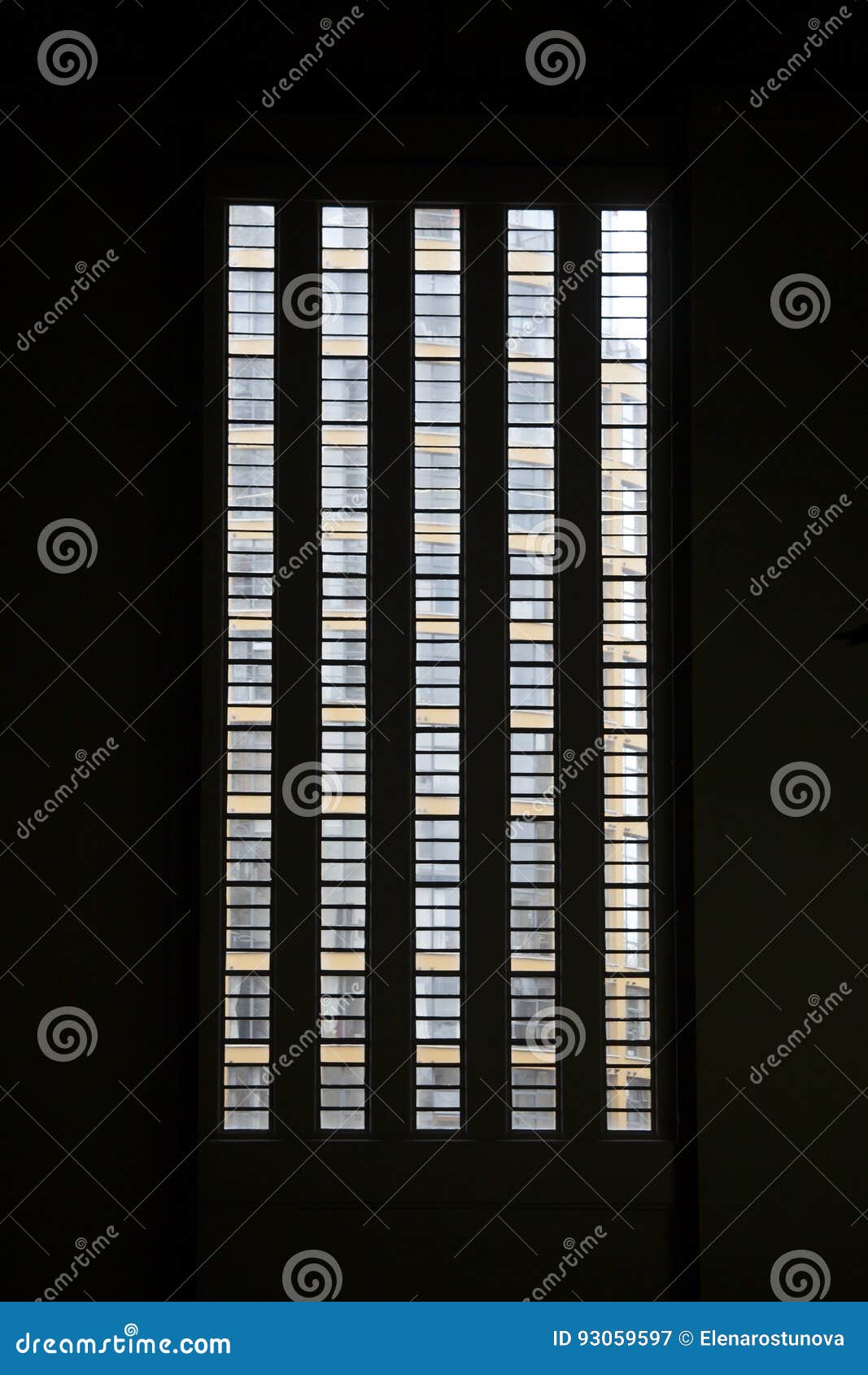 Windows in Tate Modern in the Backlight Editorial Photography - Image ...