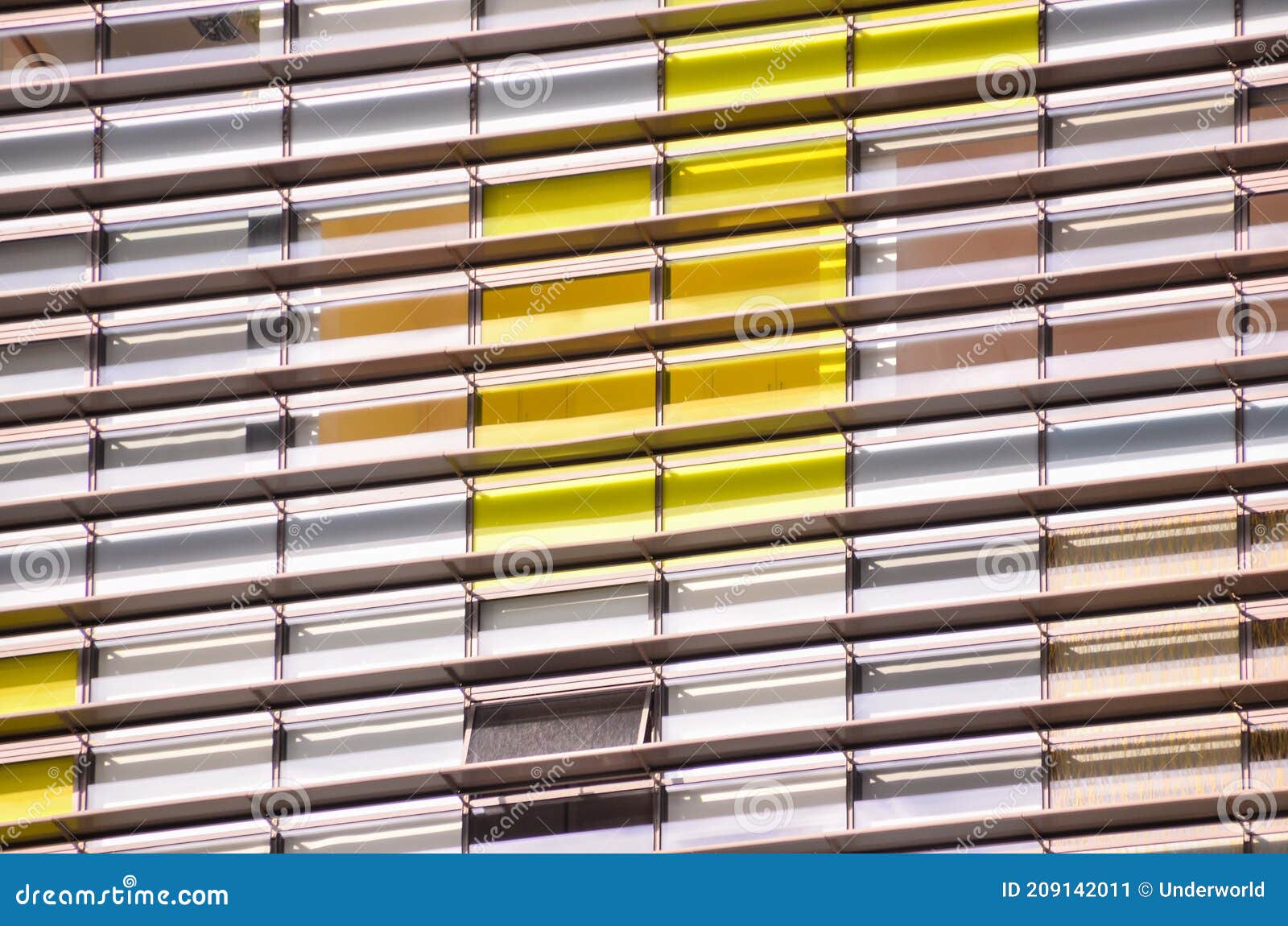 Windows Texture Building, Colored Windows Stock Image - Image of ...