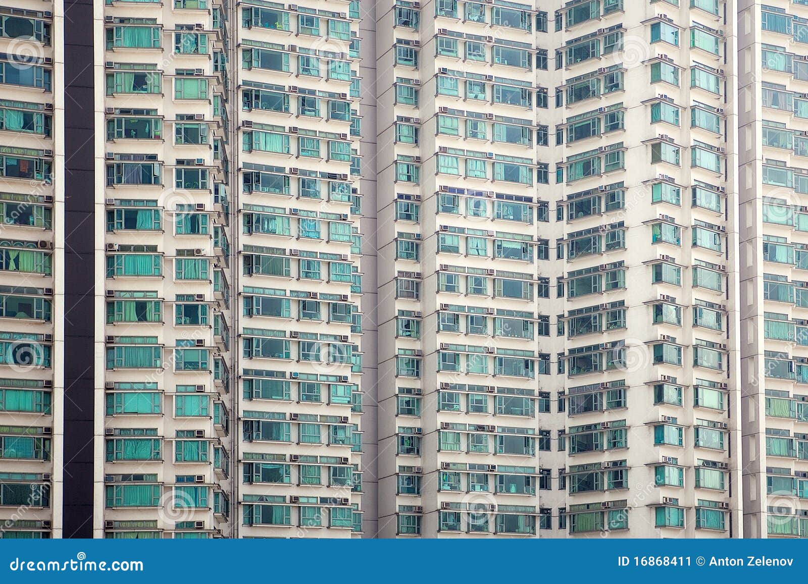 Windows Texture at Modern Building Stock Illustration - Illustration of ...