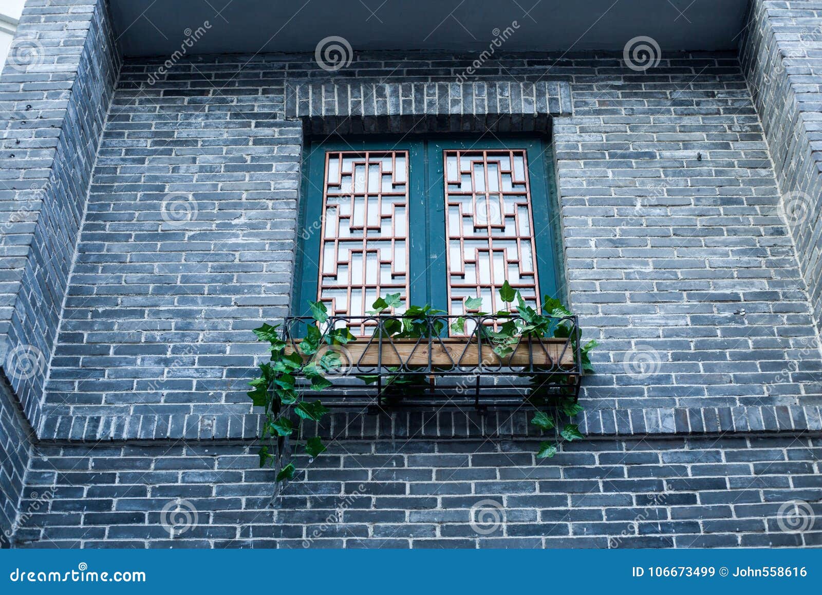Chinese Ancient Building Windows Stock Image - Image of archaize ...