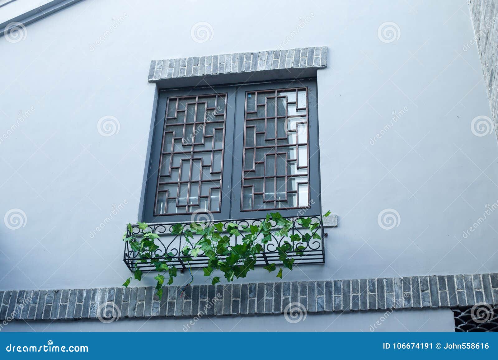 Chinese Ancient Building Windows Stock Image - Image of furniture ...