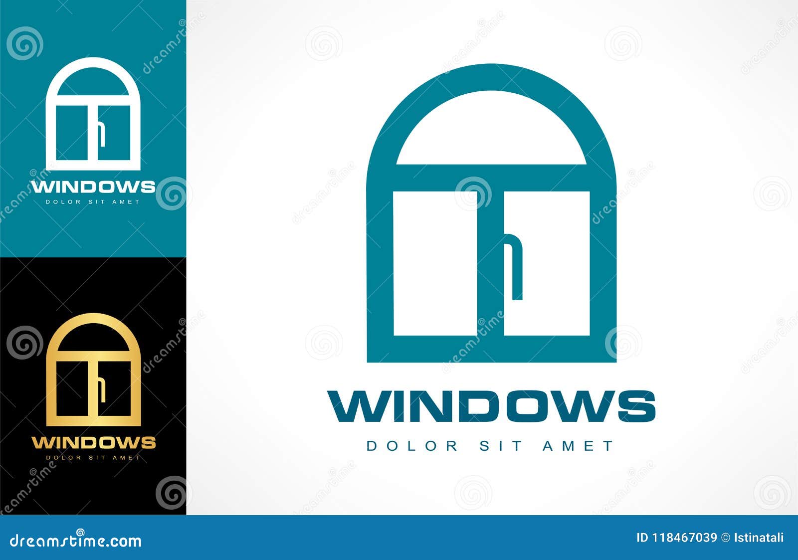 Windows logo vector stock vector. Illustration of construction - 118467039
