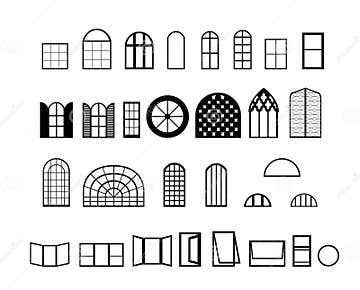 Windows vectors stock vector. Illustration of white, temple - 21559791