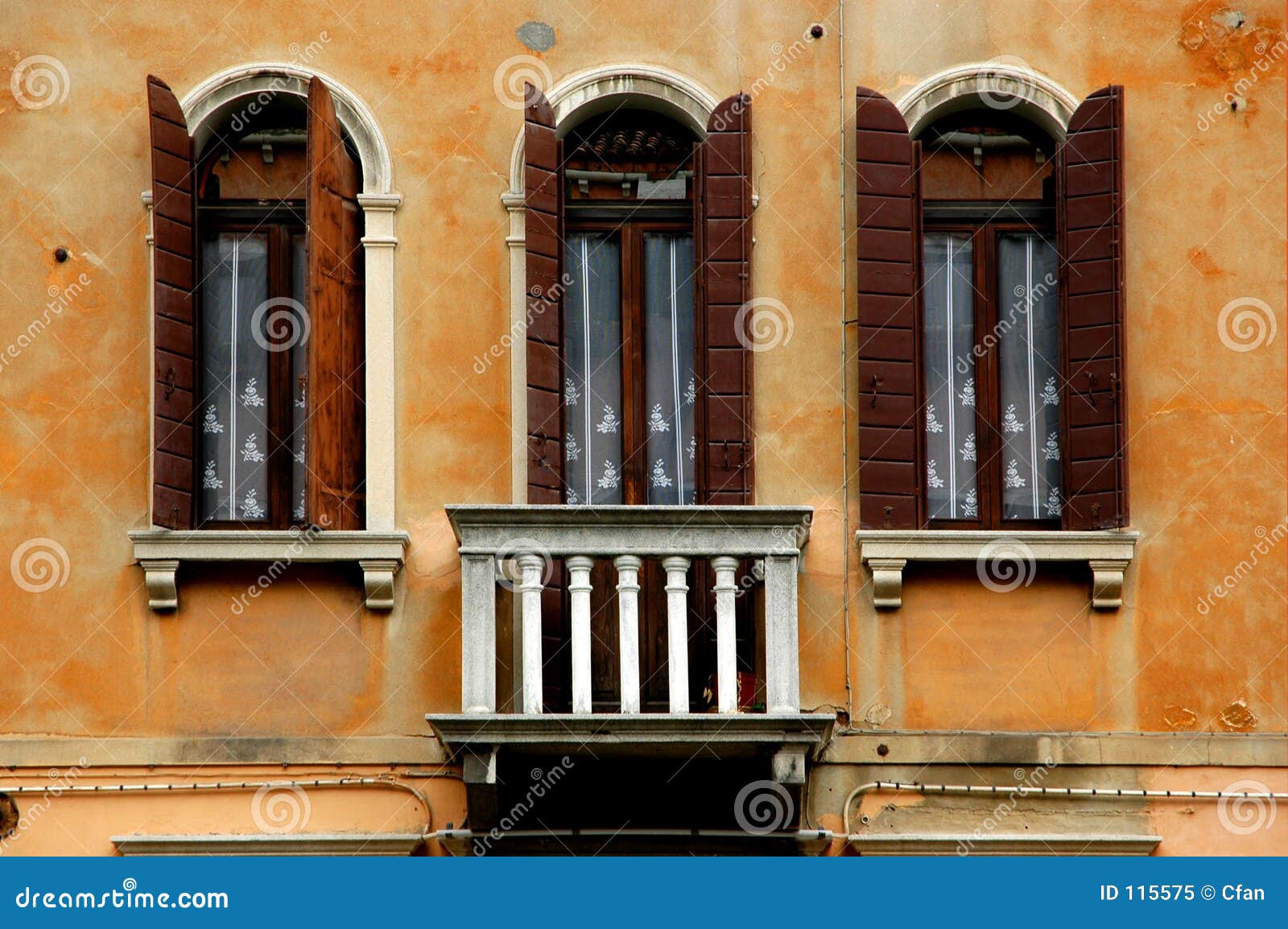 Windows of Venice Series stock image. Image of frame, city - 115575