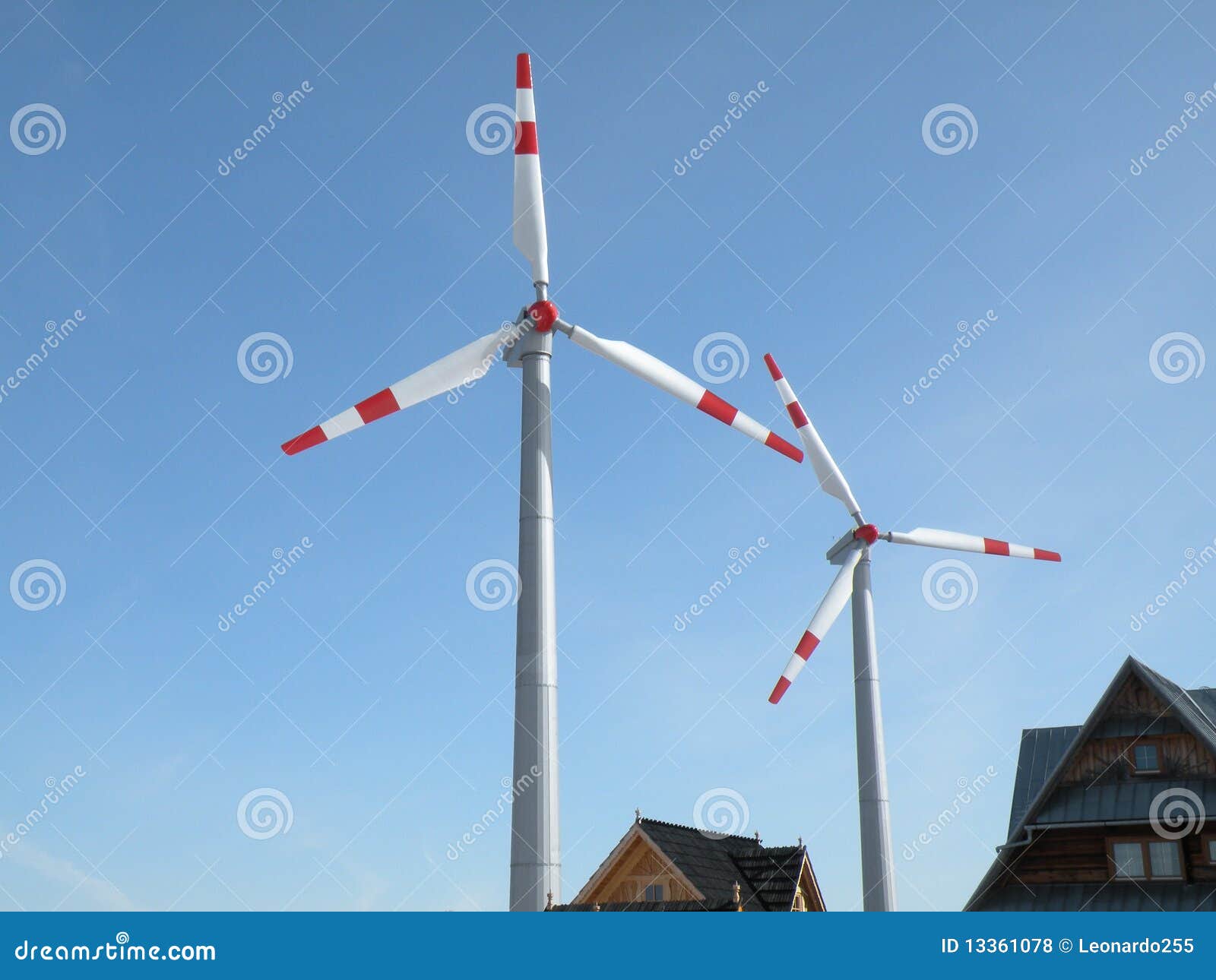 Windrad stock photo. Image of turbine, current, metal - 13361078