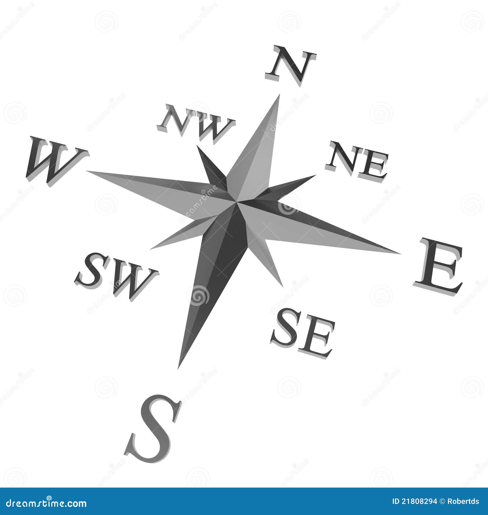 Windroos stock illustratie. Illustration of geïsoleerd - 21808294