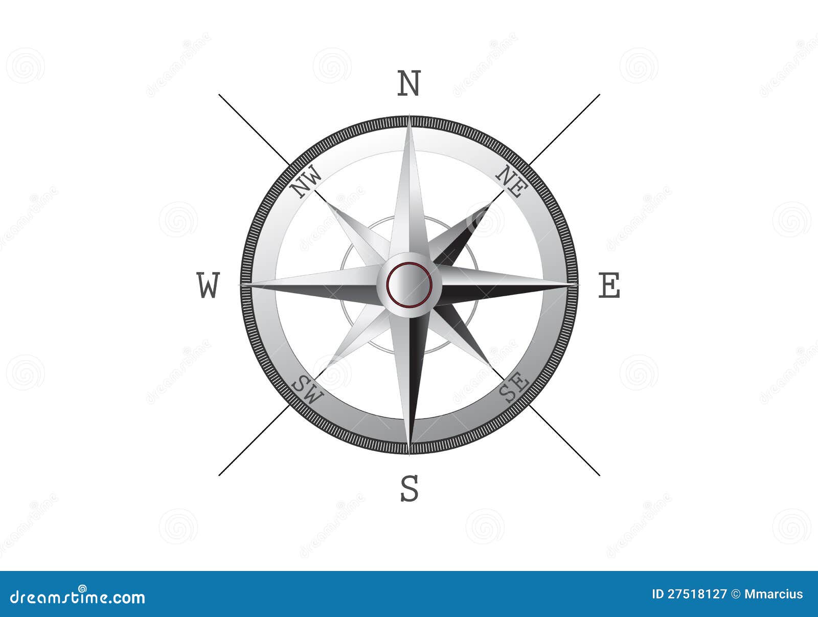 Windroos vector illustratie. Illustration of kompas, graad - 27518127