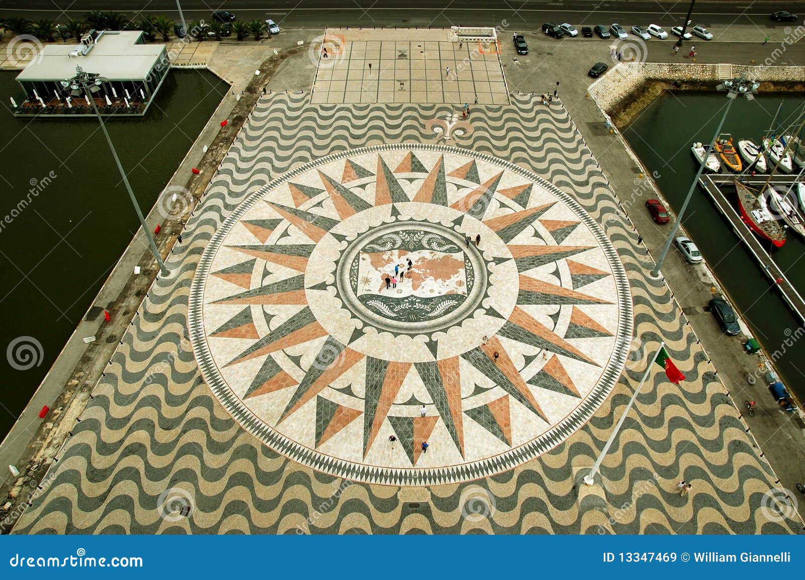 Windrose and planisphere editorial stock image. Image of directions ...