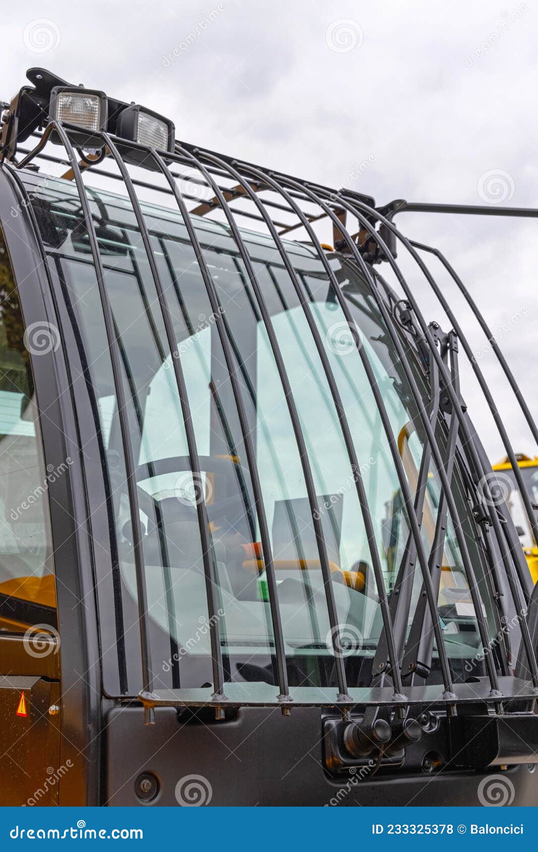 Construction Machine Safety Cabin Stock Photo - Image of 2021 ...