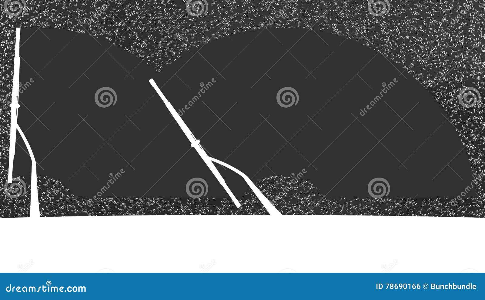 Windscreen Wiper 4K, Alpha Channel, Seamless Loop. Stock Footage ...