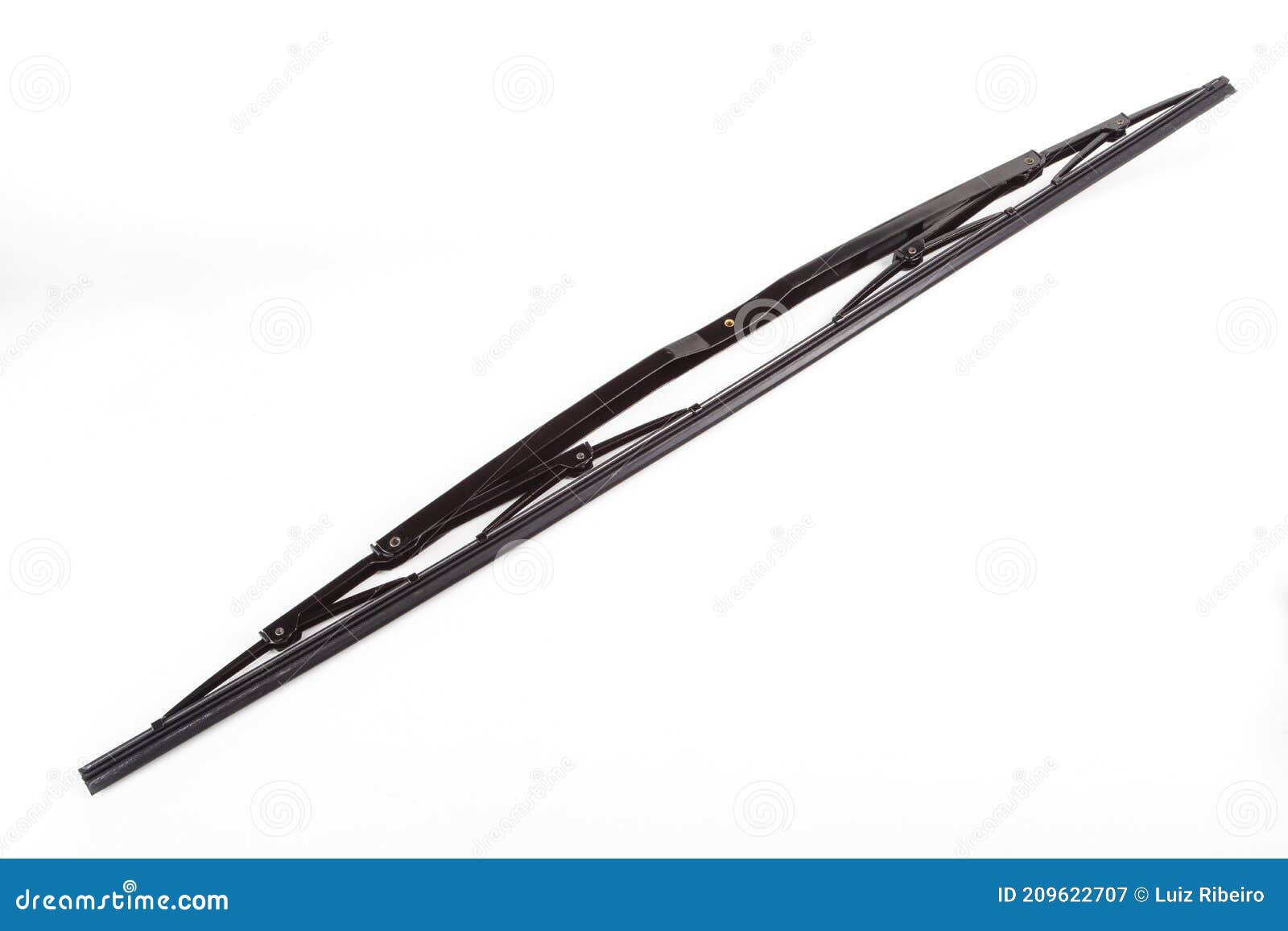 Windscreen Wipers Inside View Isolated A White Background Stock Photo ...