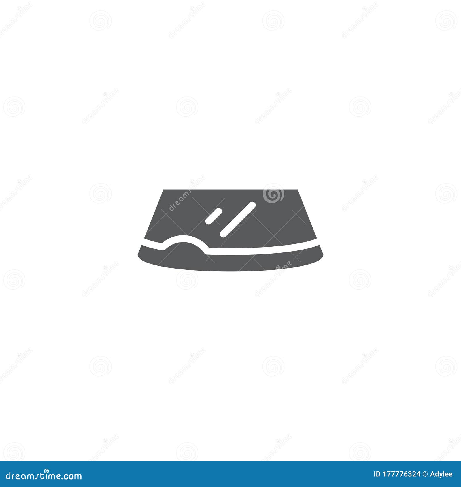 Windshield Car Glass Vector Icon Symbol Isolated on White Background ...