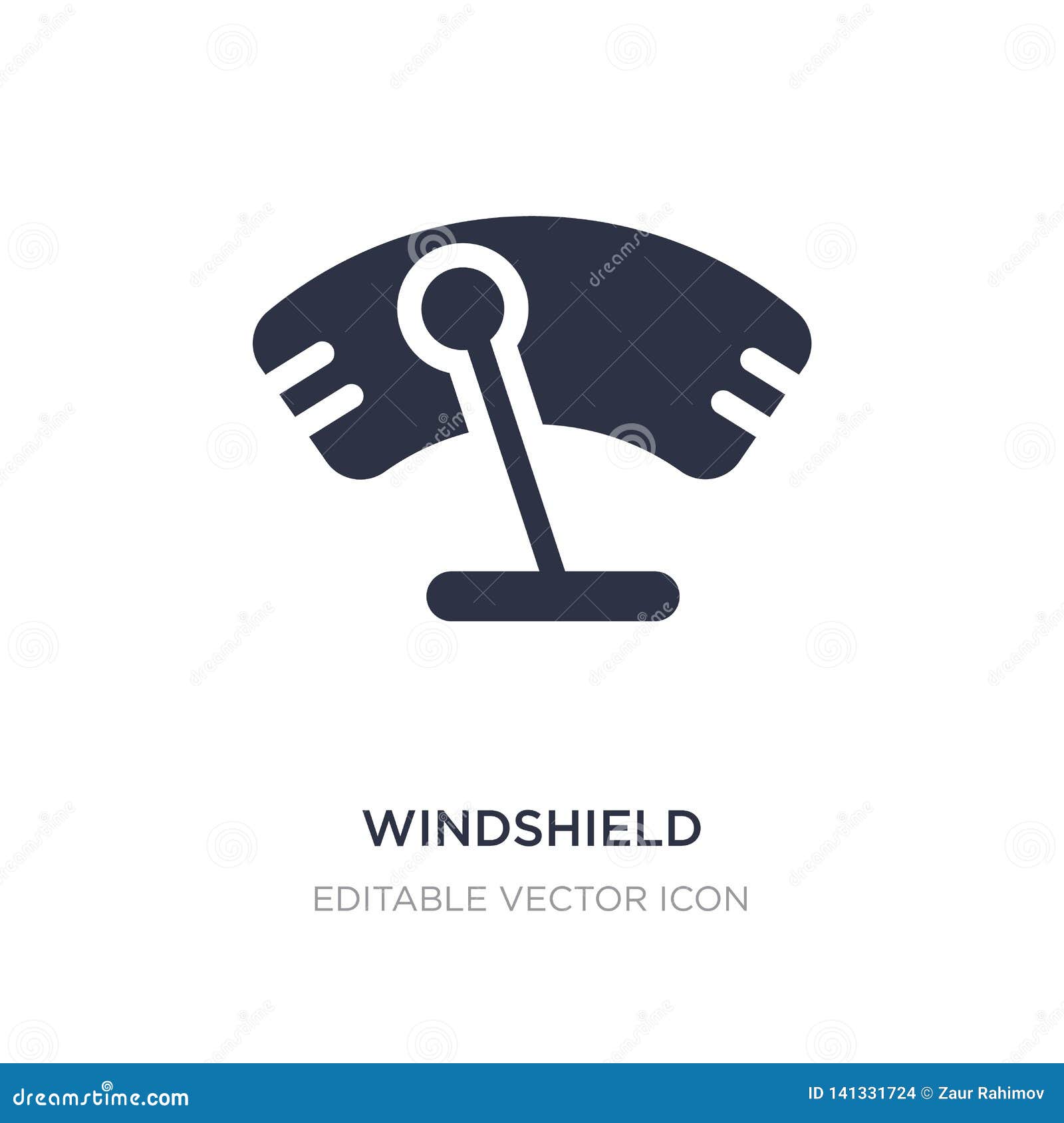 Windshield Icon on White Background. Simple Element Illustration from ...
