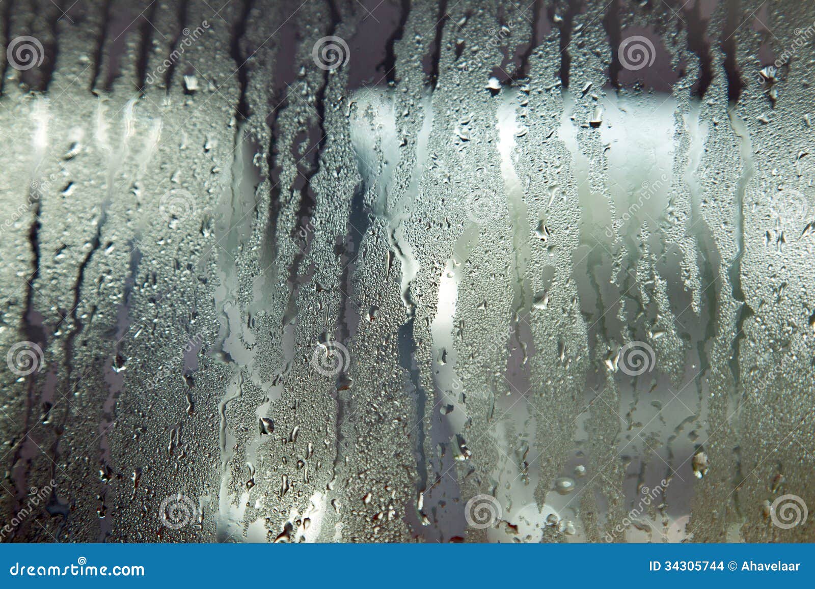 Windshield with rain drops stock photo. Image of blur - 34305744