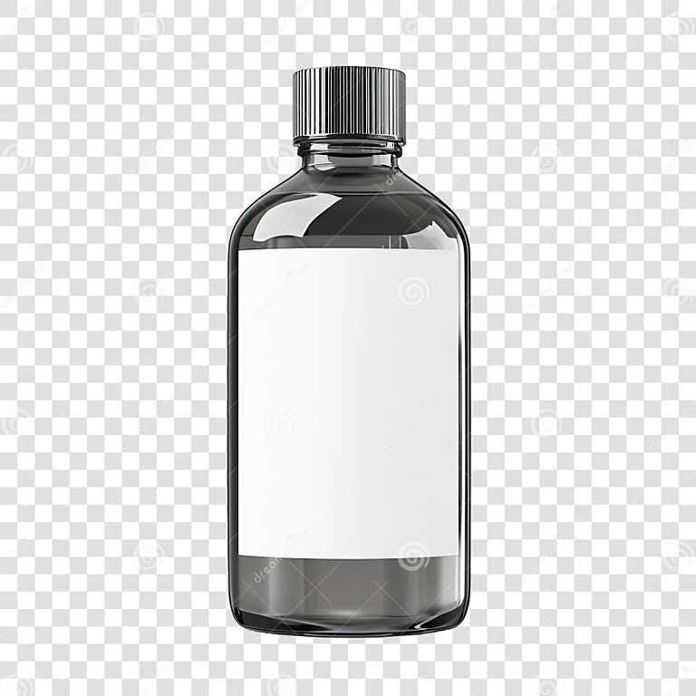Windshield Washer Fluid Bottle Design with Label Stock Illustration ...