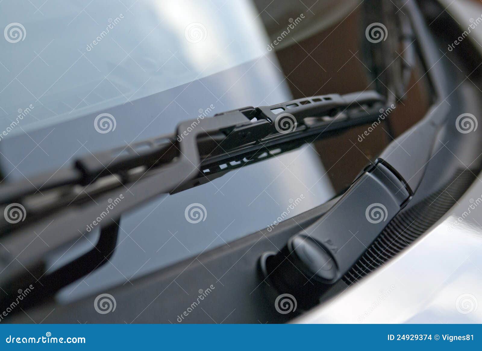 Windshield wiper stock photo. Image of automobile, windshield - 24929374