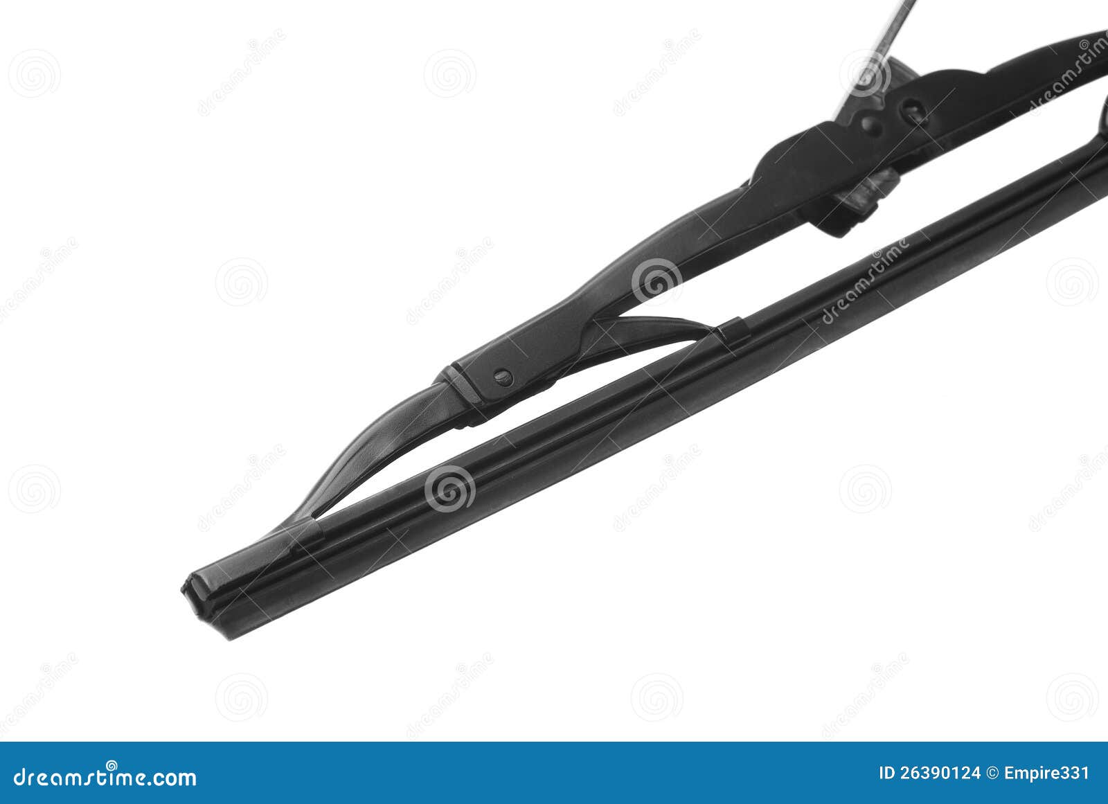 Windshield wiper stock photo. Image of metal, white, wiper - 26390124