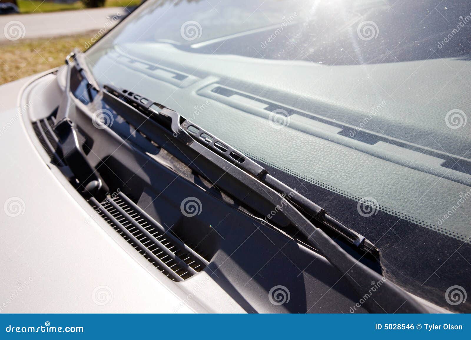 Windshield Wiper stock photo. Image of vehicle, grey, scraper - 5028546