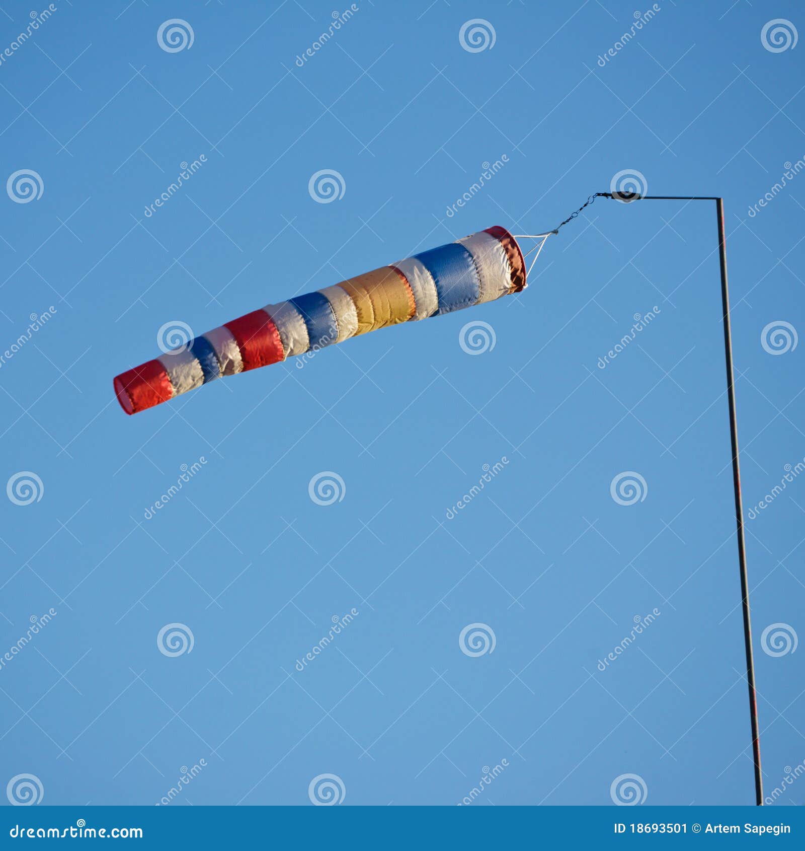 Windsock stock image. Image of weather, airfield, measuring - 18693501