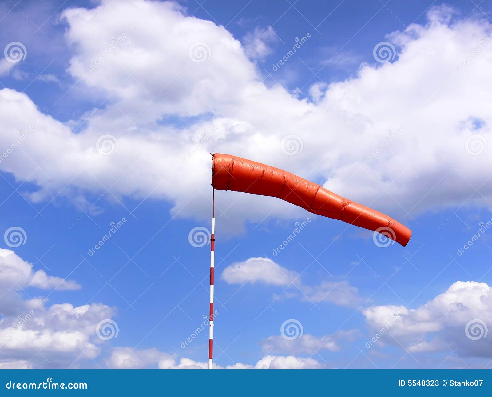 Windsock stock image. Image of storm, perch, background - 5548323
