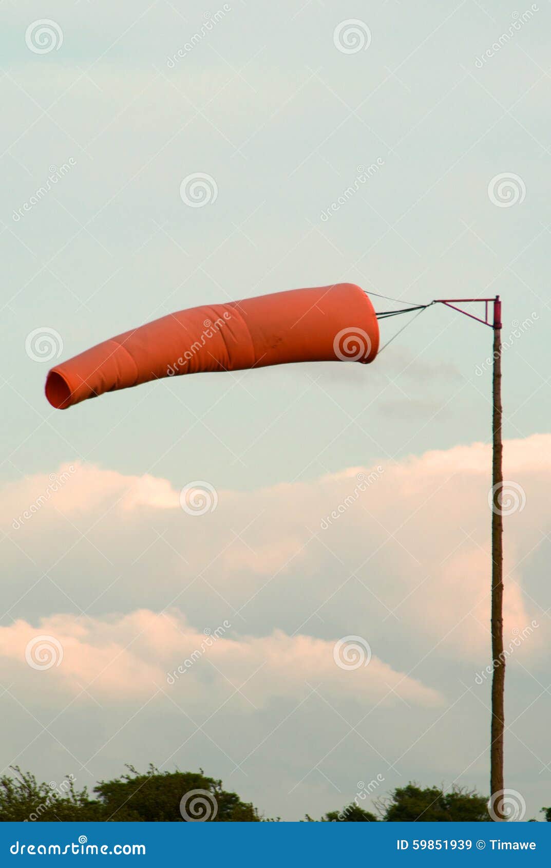 Windsock stock image. Image of airfield, flight, strength - 59851939