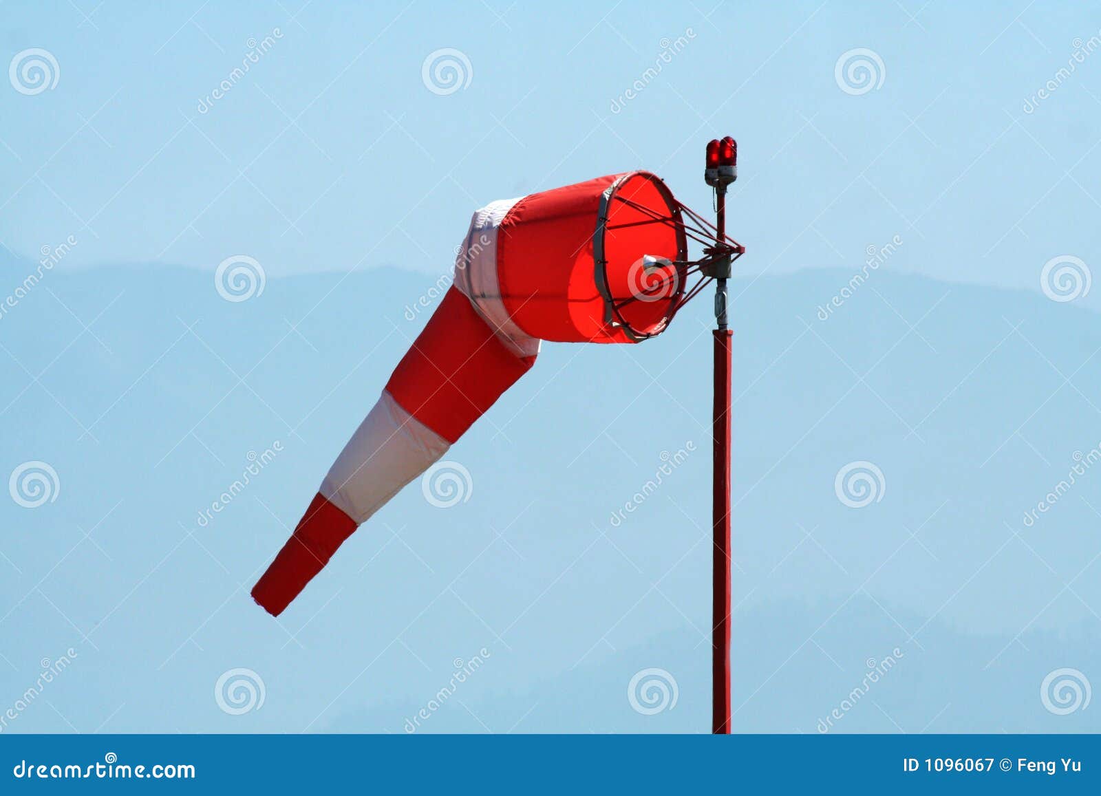 Windsock at airport stock image. Image of airport, airfield - 1096067