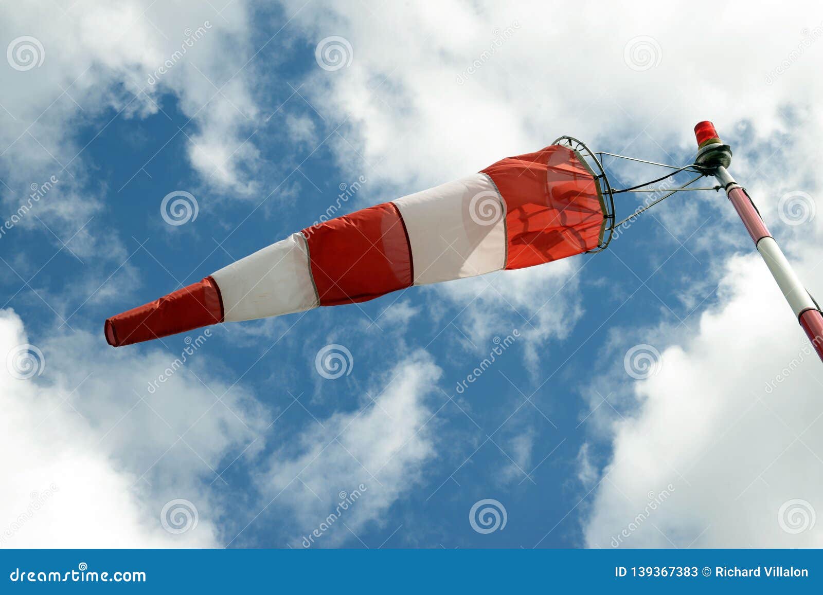 Windsock close up stock image. Image of information - 139367383
