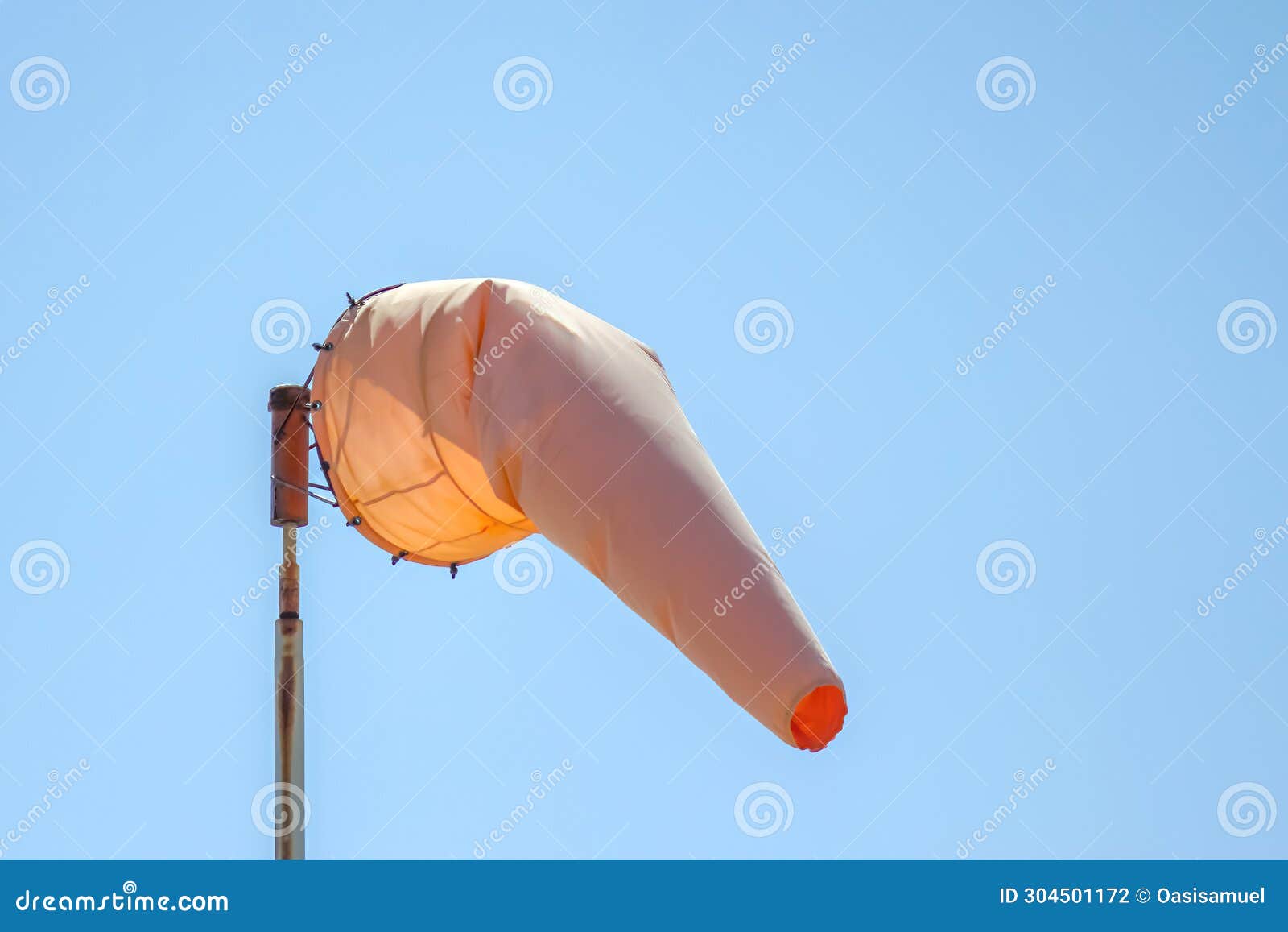 A Windsock a Conical Textile Tube that Resembles a Giant Sock, Used As ...