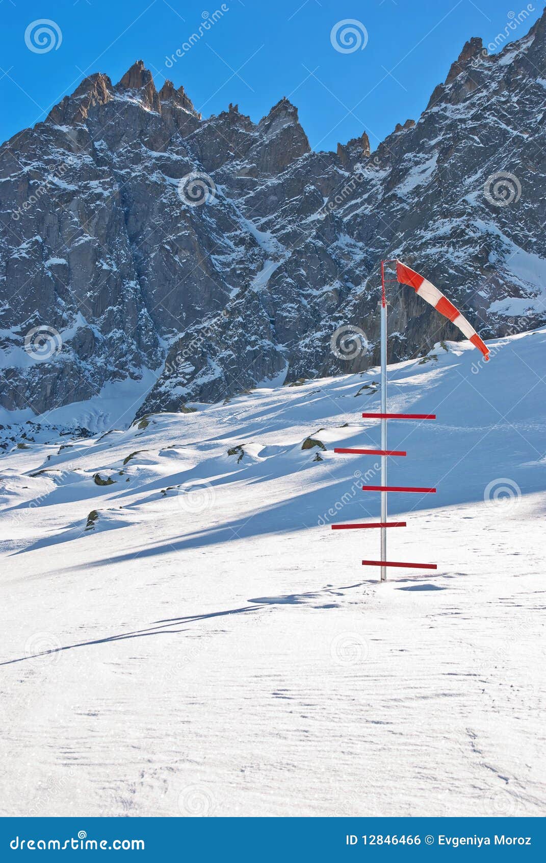 Windsock at Helicopter Landing Stock Photo - Image of flying, altitude ...