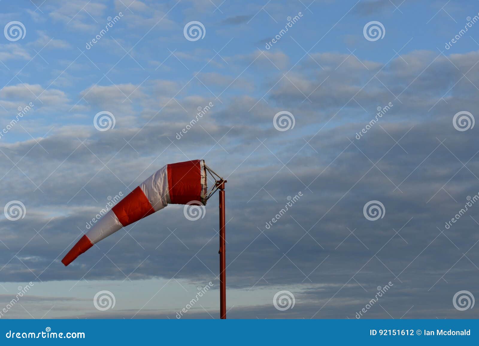 Windsock stock photo. Image of meteorology, speed, aircraft - 92151612